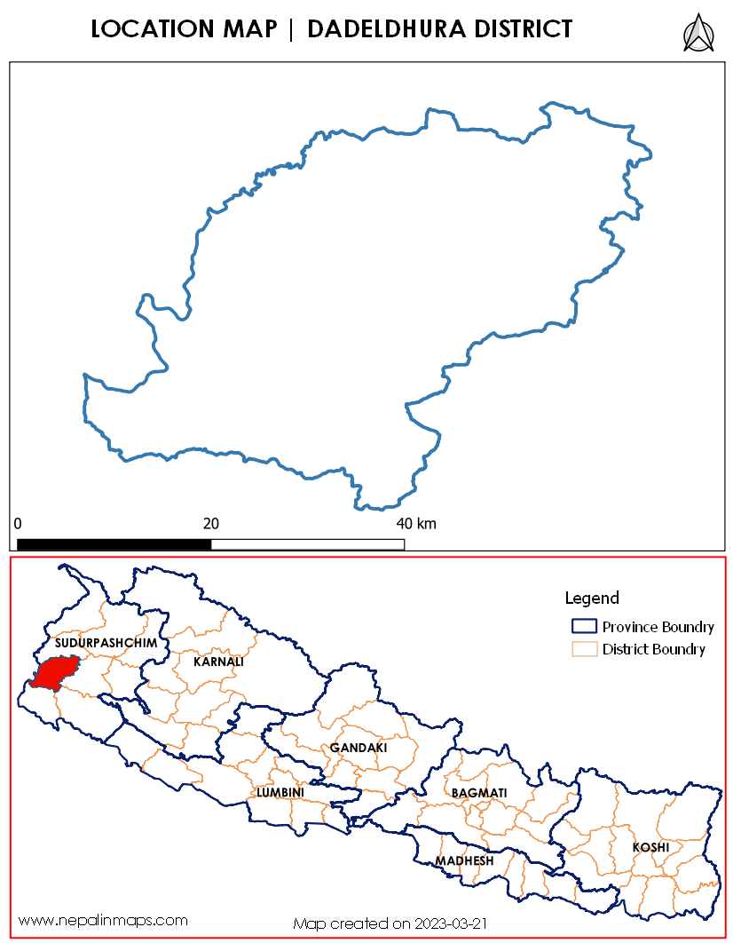 Dadeldhura | Maps of Nepal