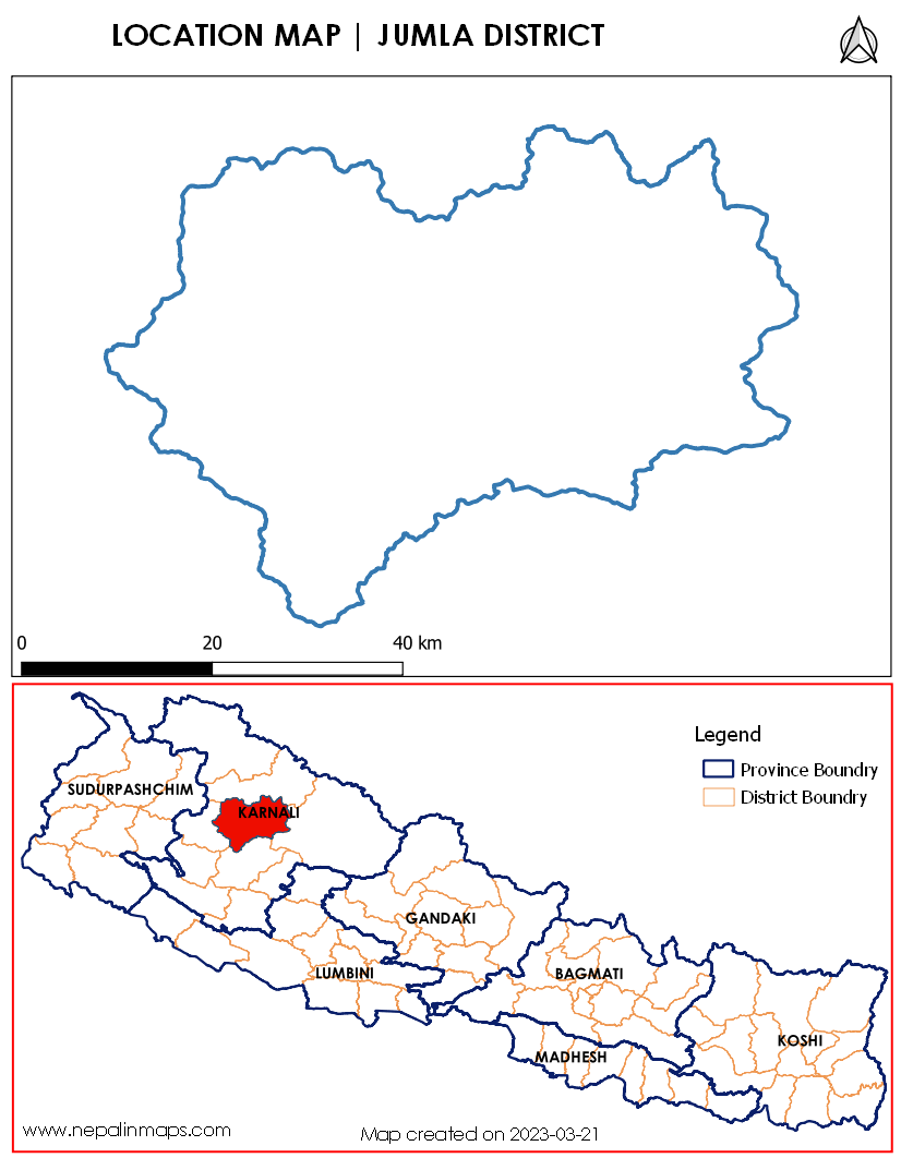 Jumla | Maps of Nepal