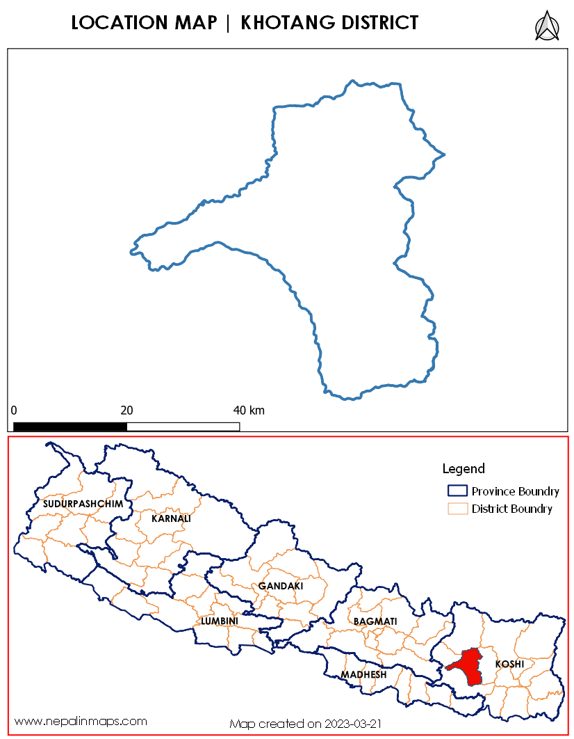 Khotang | Maps of Nepal