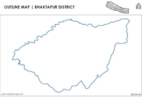 Bhaktapur | Maps of Nepal