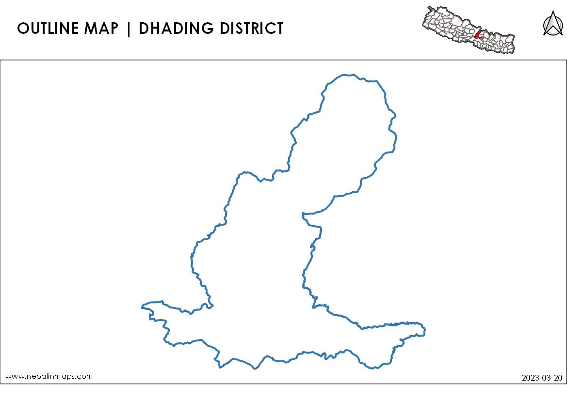 Dhading | Maps of Nepal