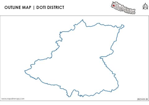 Doti | Maps of Nepal