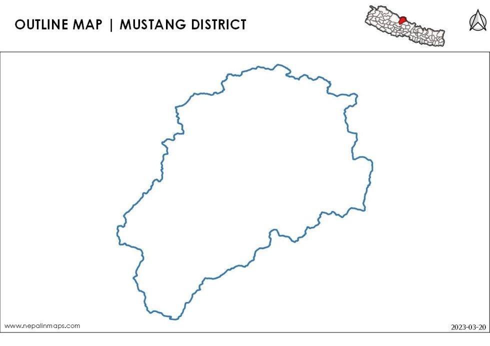 Mustang | Maps of Nepal