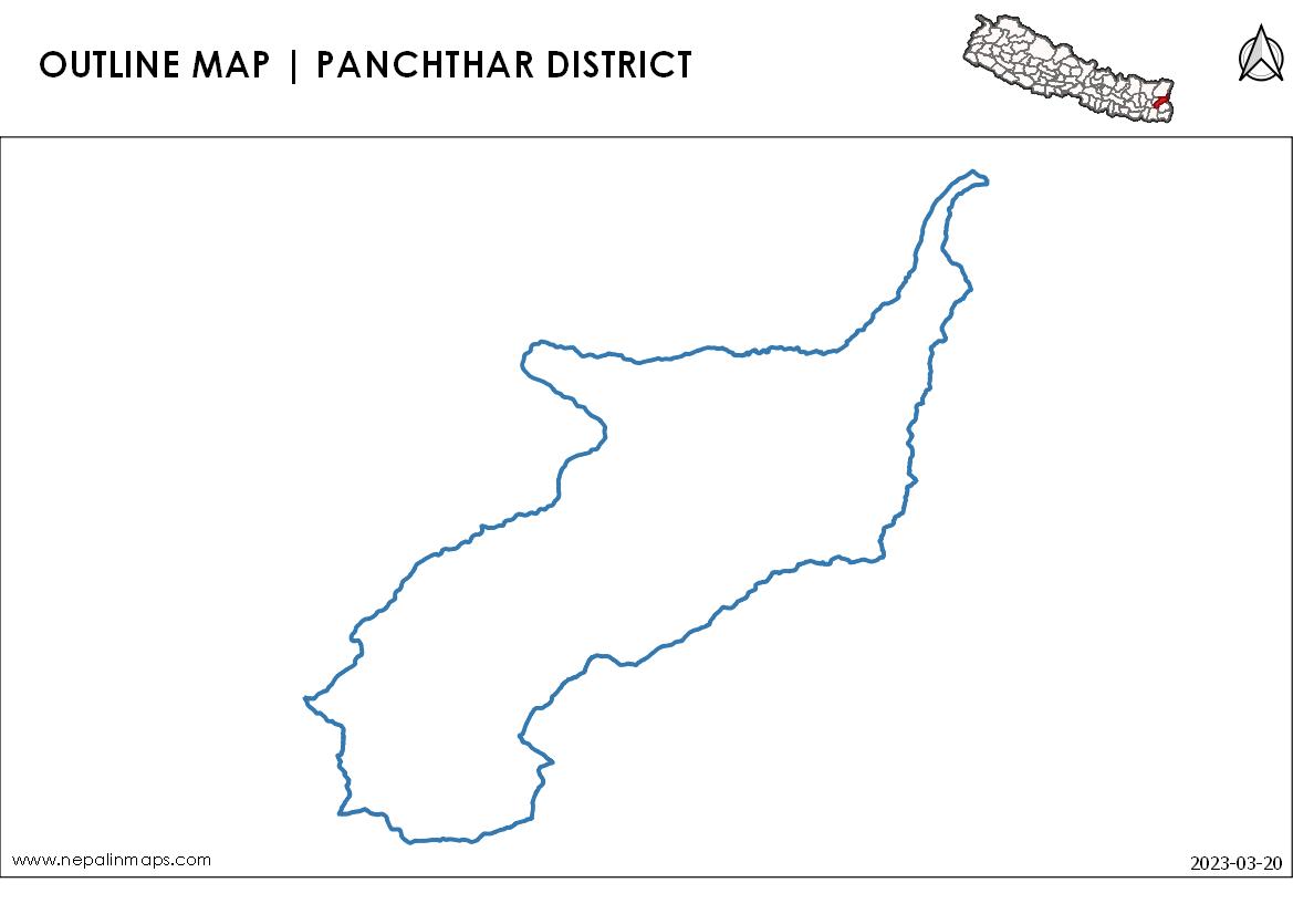 Panchthar | Maps of Nepal