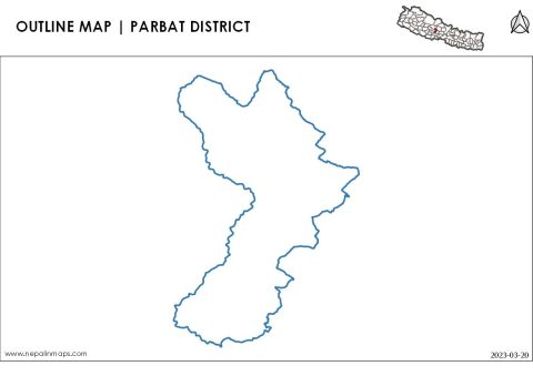 Parbat | Maps of Nepal