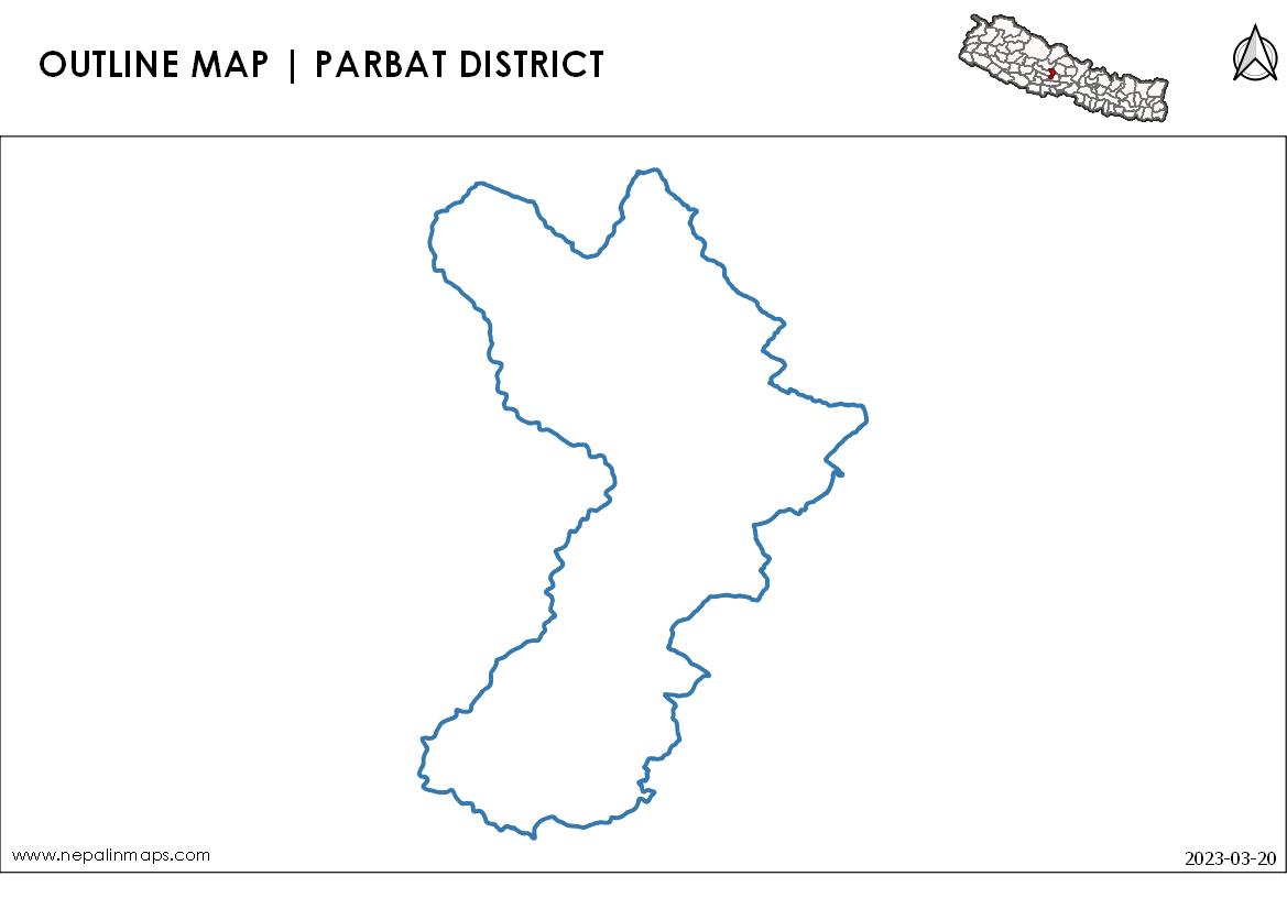 Parbat | Maps of Nepal