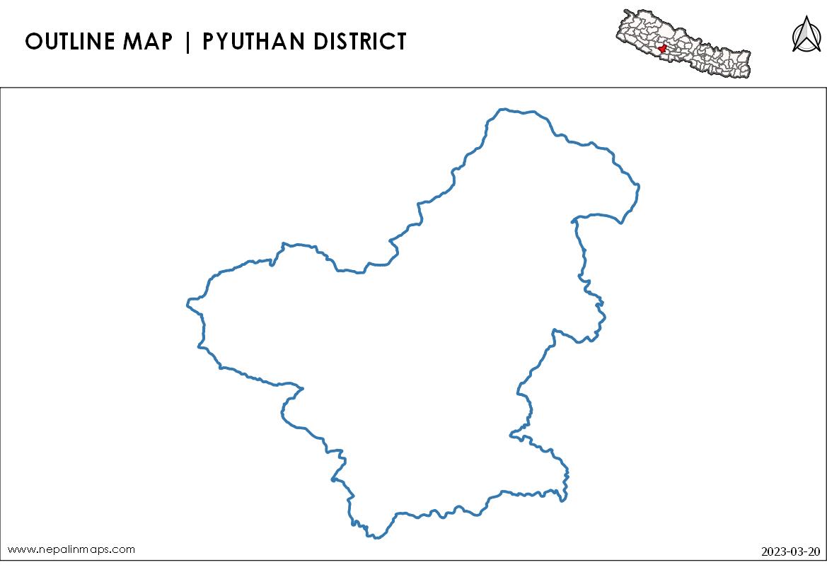 Pyuthan | Maps of Nepal